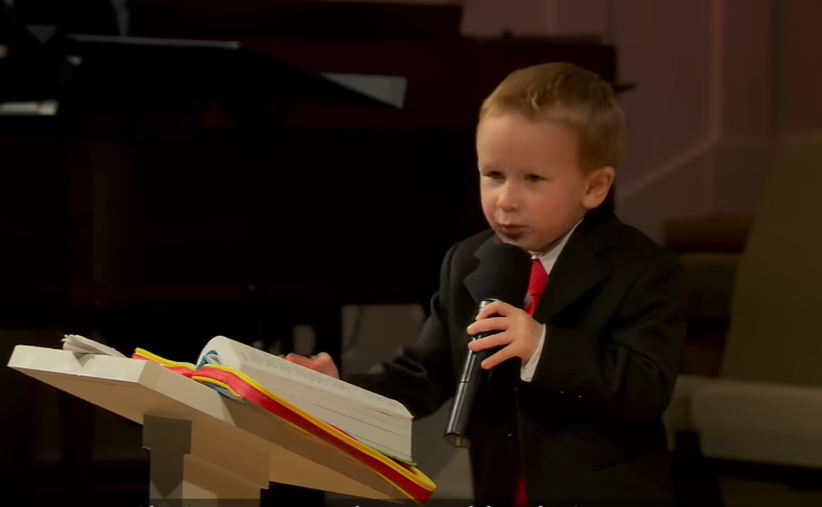 Voici Kanon Tipton : le prédicateur de 4 ans qui captive des millions ...