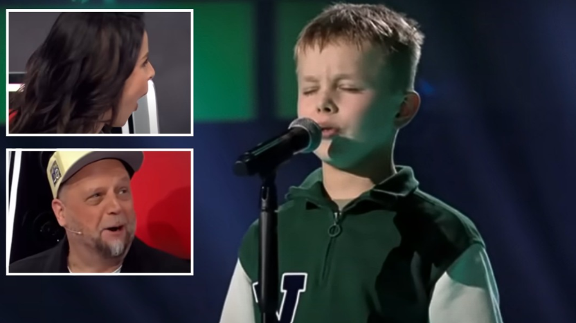 Dans The Voice, Bjarne, 10 ans, a chanté « Someone You Loved » et a ...